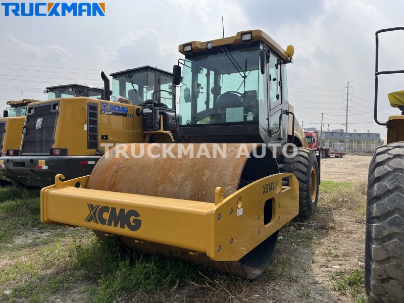 14 Tons Road Roller XCMG XS143J Single Drum Roller To Guyane