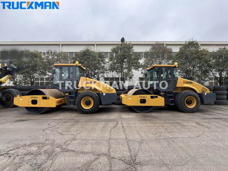 14 Tons Road Roller XCMG XS143J Single Drum Roller To Guyane