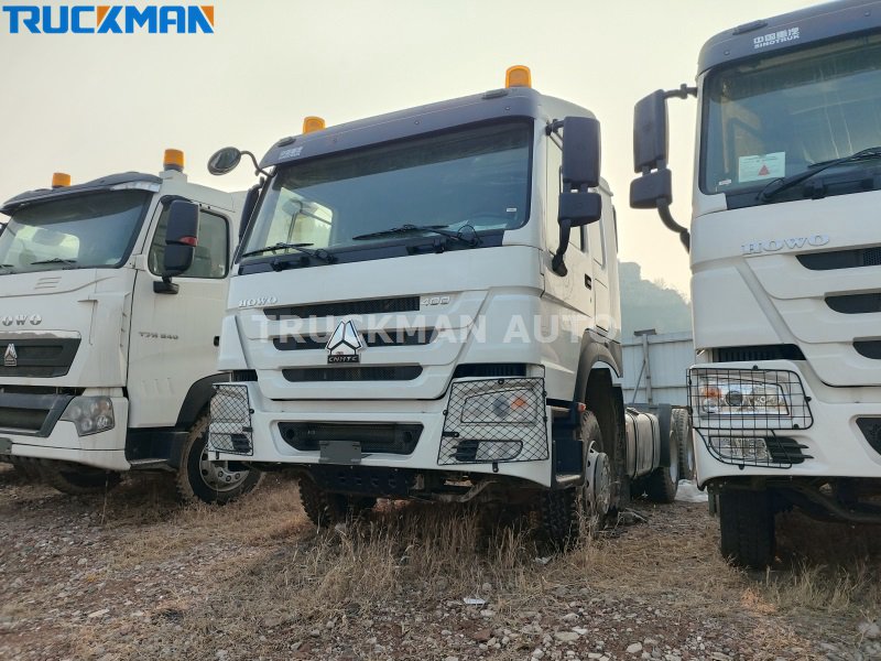 SINOTRUK 10 Wheel 400HP Trailer Truck To Costa Rica