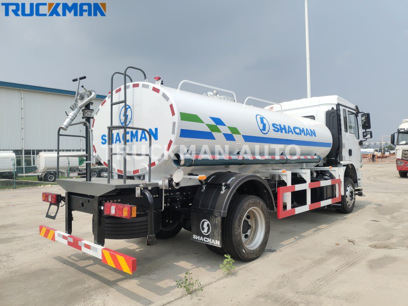 5000 Liters SHACMAN L3000 4X2 Water Tank Truck To Tanzania