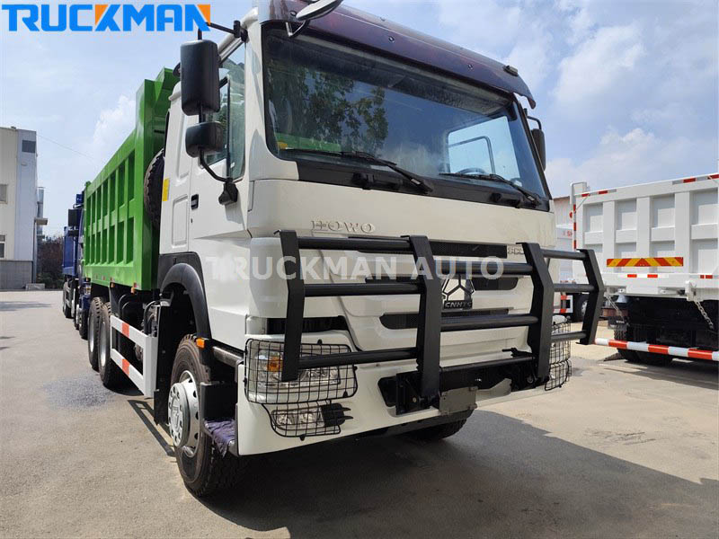 10 Wheels SINOTRUK HOWO 380HP Dump Truck For Rwanda
