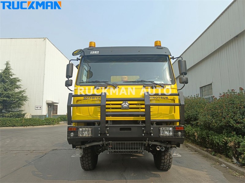 6x6 SINOTRUK HOWO 380HP Tipping Truck To Niger