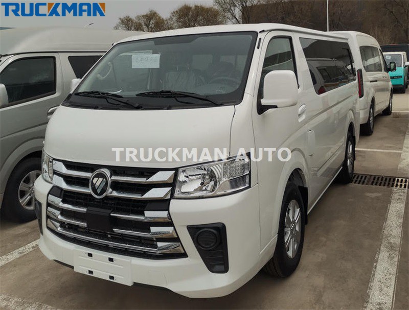 New Model FOTON View G7 4x2 15 Seats Passenger Public Bus To Mauritius