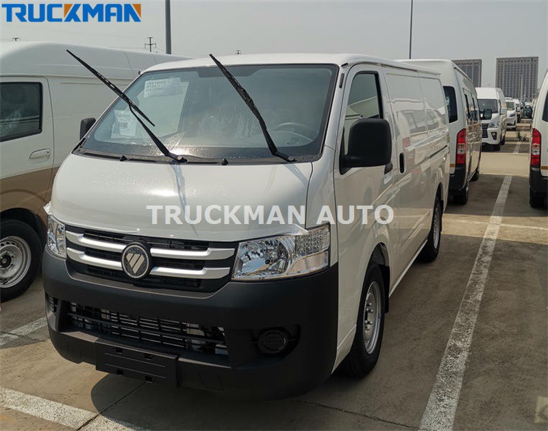 FOTON View G7 C2 4x2 Diesel Engine Cargo Van Bus To Congo