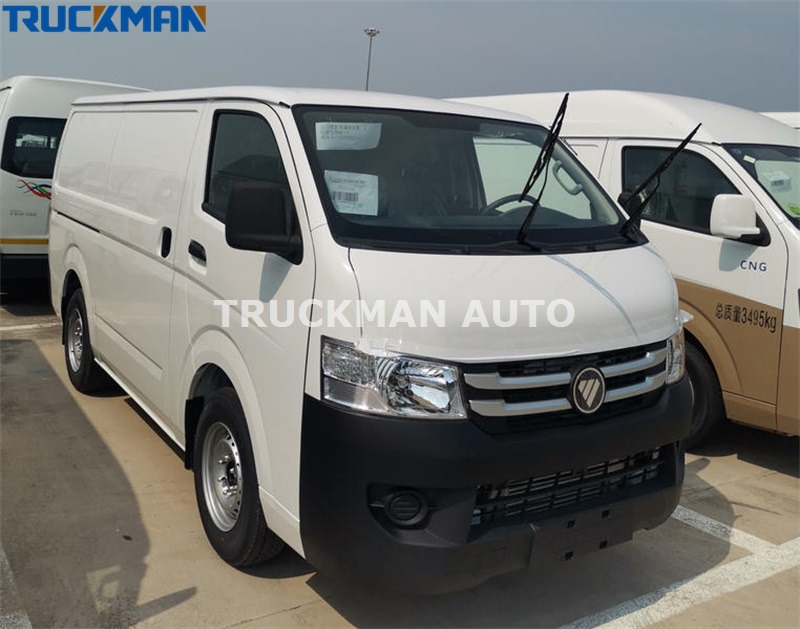 FOTON View G7 C2 4x2 Diesel Engine Cargo Van Bus To Congo