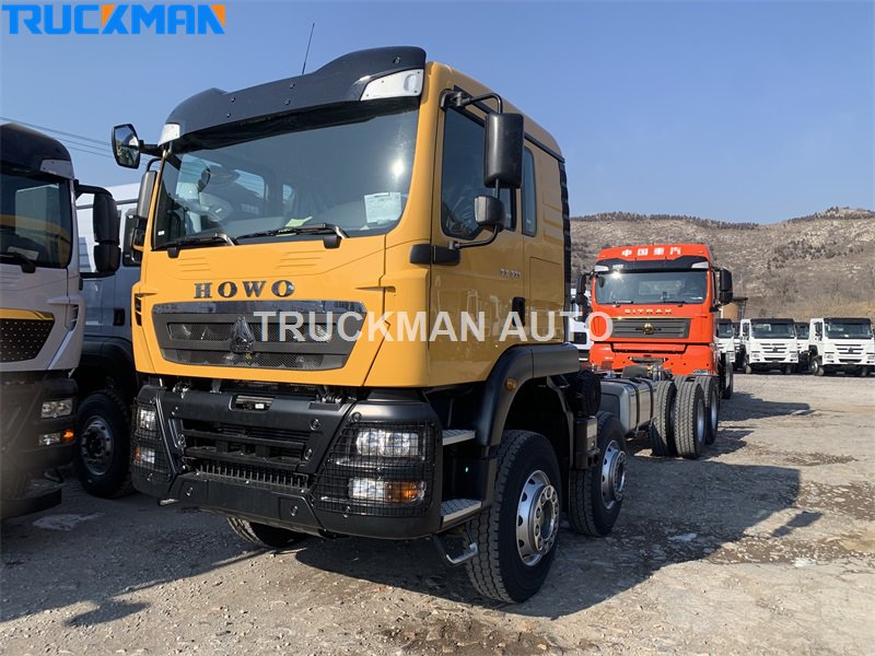 Why Do Congo Customers Like The HOWO TX 8X4 Cargo Truck Chassis?