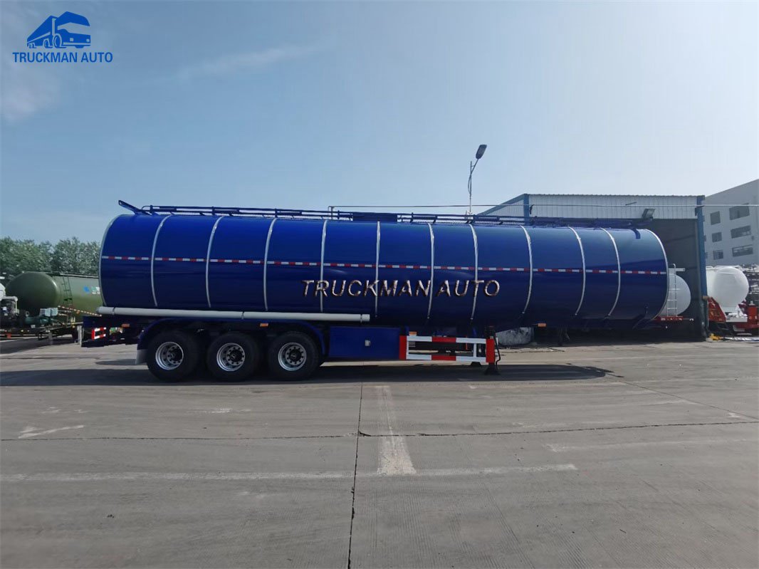3 Axle Bitumen Trailer Asphalt Trailer For Asphalt Transport