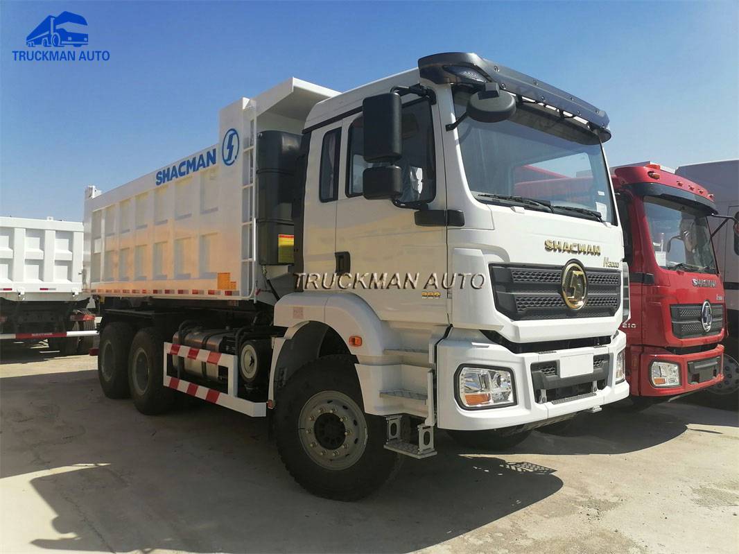 SHACMAN H3000 6x4 Tipper Truck For Ghana With 400L Fuel Tank