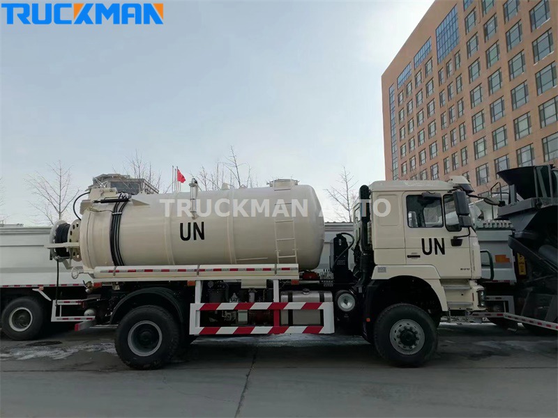 10CBM SHACMAN F3000 Vacuum Sewage Truck