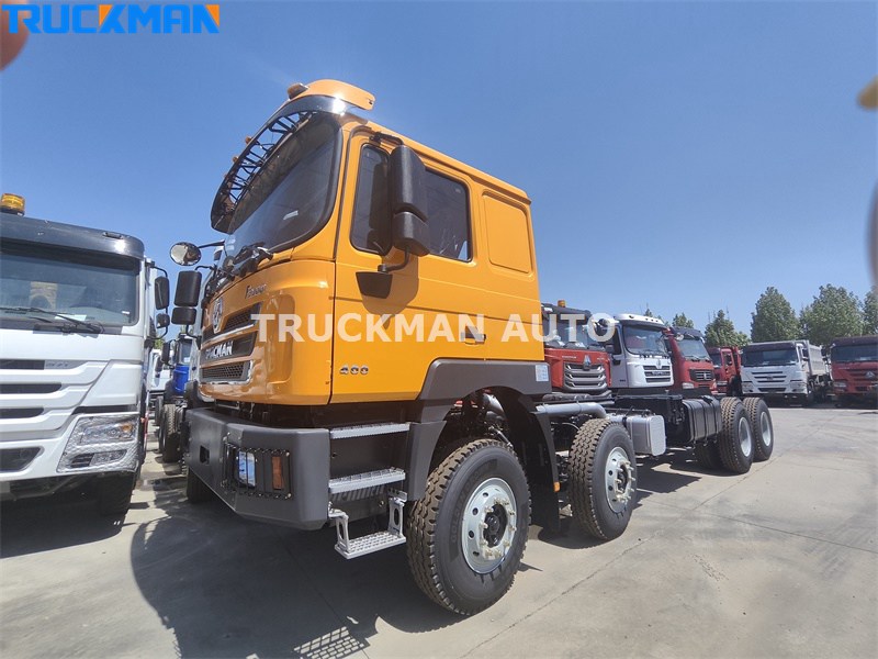 400HP SHACMAN F3000 Cargo Truck Chassis For Dr Congo