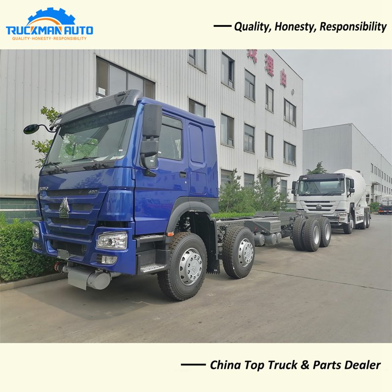 50 Tons 8x4 SINOTRUK HOWO Truck Chassis