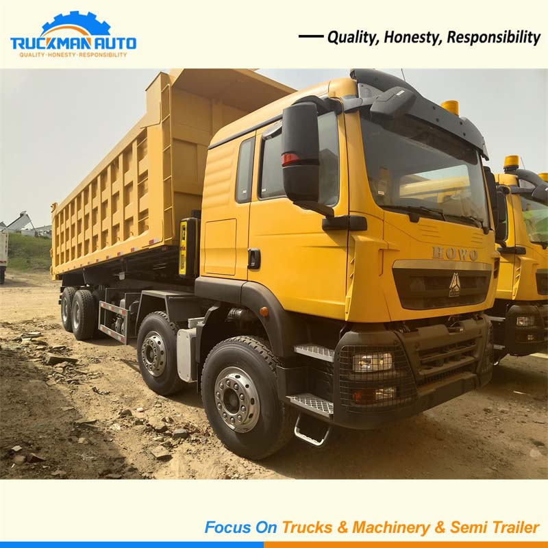 SINOTRUK HOWO TX 400HP 8x4 12 Wheels 50 Tons Tipping Truck