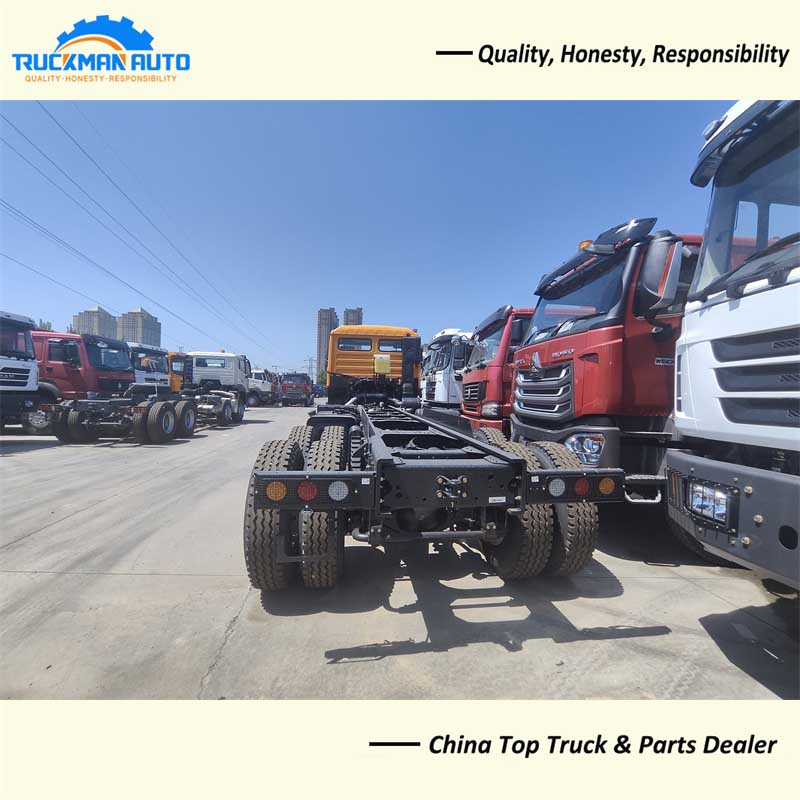 400HP SHACMAN F3000 Cargo Truck Chassis For Dr Congo