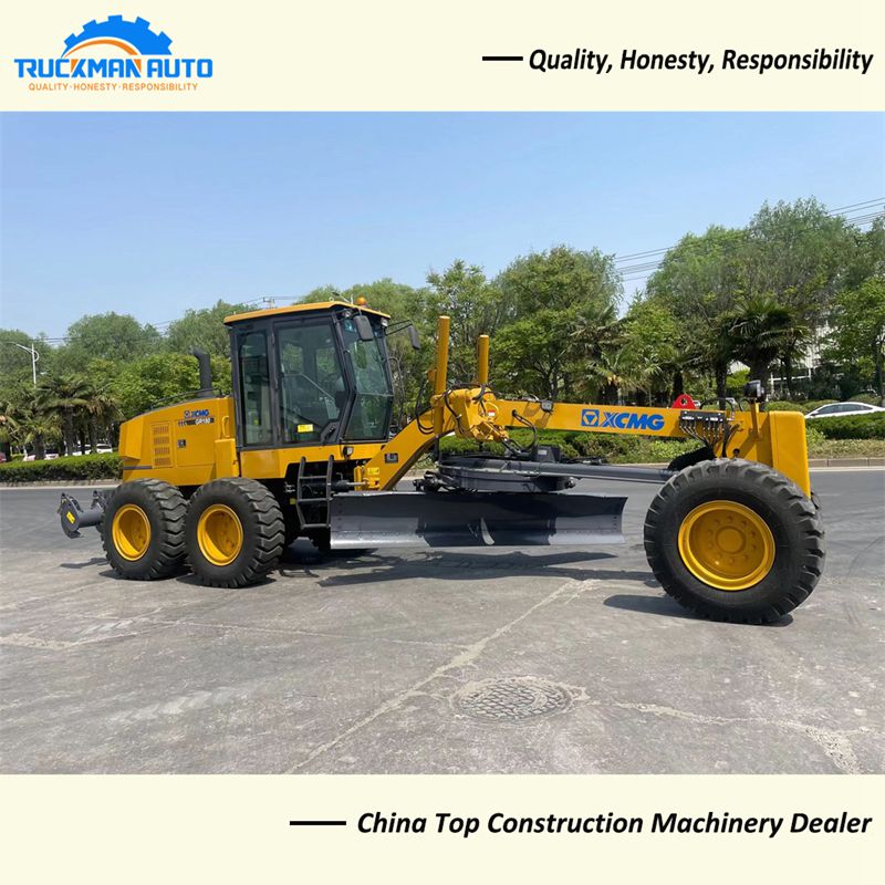 XCMG GR180 Motor Grader With Front Blade Rear Ripper