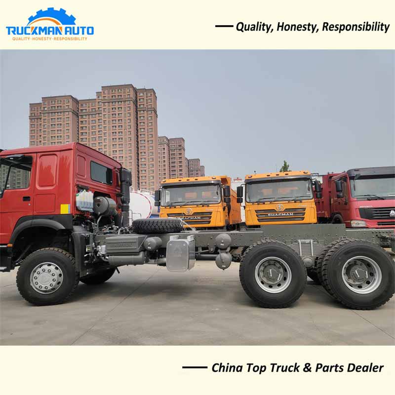 371HP SINOTRUK 6x6 Dump Truck Chassis