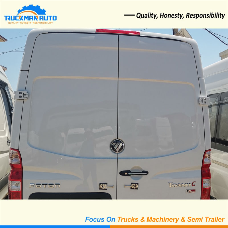 FOTON TOANO 4x2 2 Seats Cargo Bus For Logistics Transportation