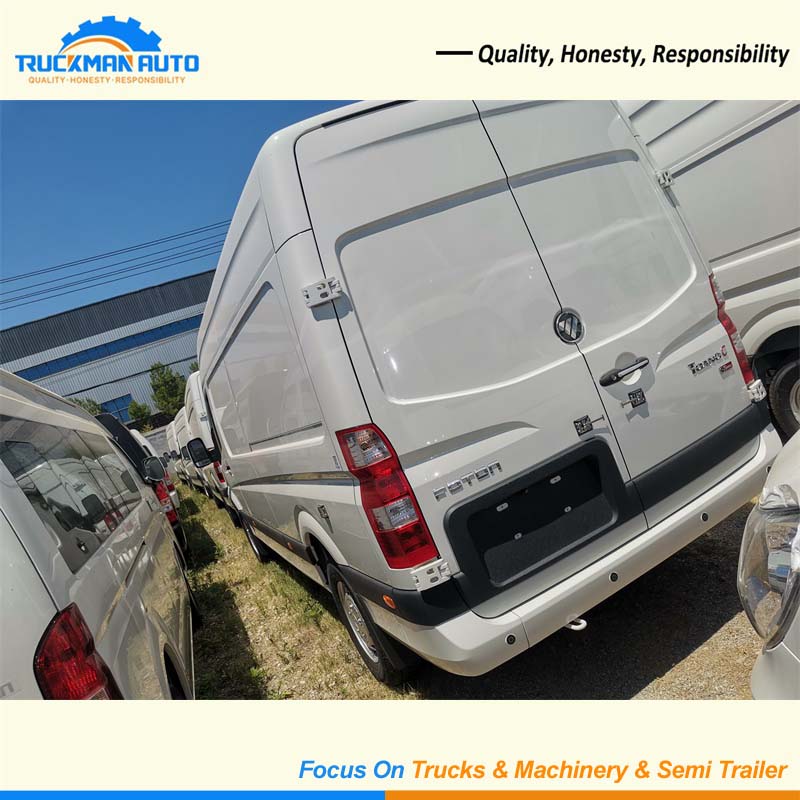 FOTON TOANO 4x2 2 Seats Cargo Bus For Logistics Transportation