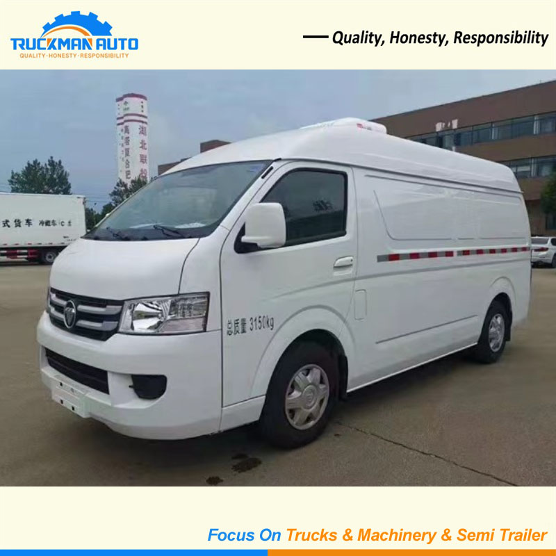 FOTON View G7 Refrigerated Cargo Mini Bus For Fresh Food Transport