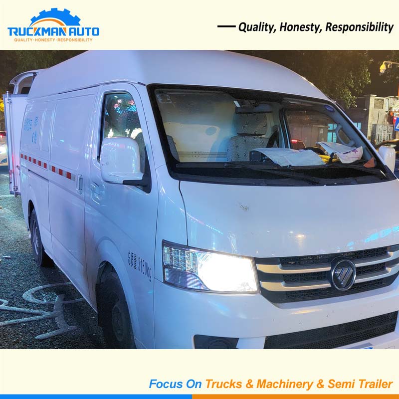 FOTON View G7 Refrigerated Cargo Mini Bus For Fresh Food Transport