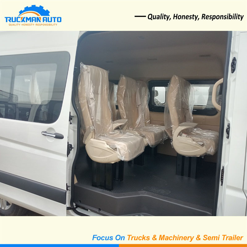 Middle Roof FOTON TOANO Mini Cargo Bus For Urban Traffic