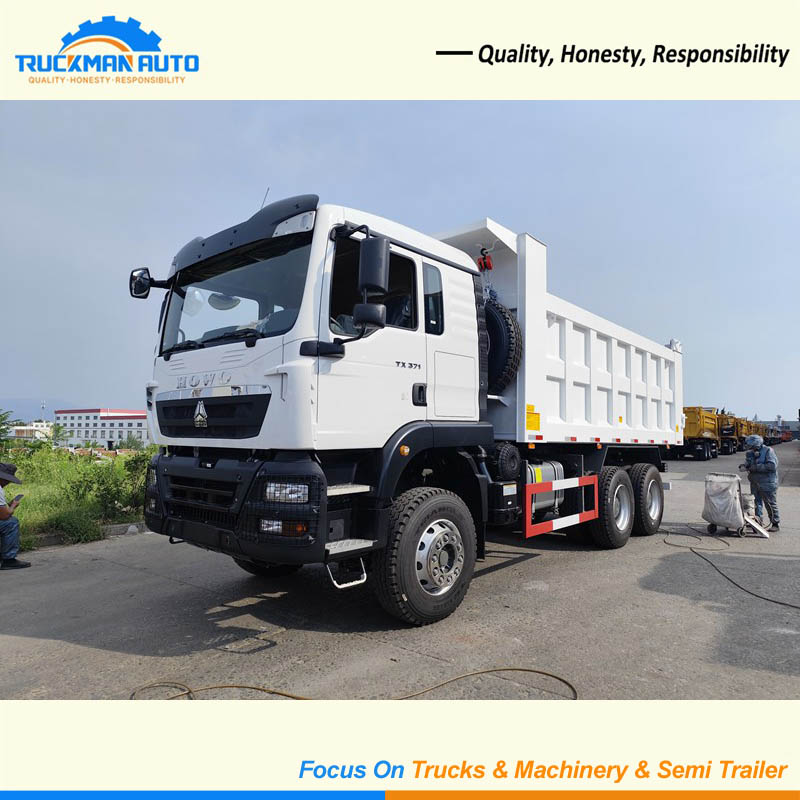Brand New HOWO TX 10 Wheels Tipping Truck For Gravel Delivery