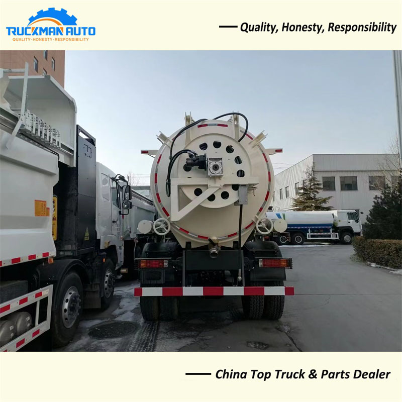 10CBM SHACMAN F3000 Vacuum Sewage Truck